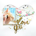 Layout: Love You - ~ kaffeeliebelei